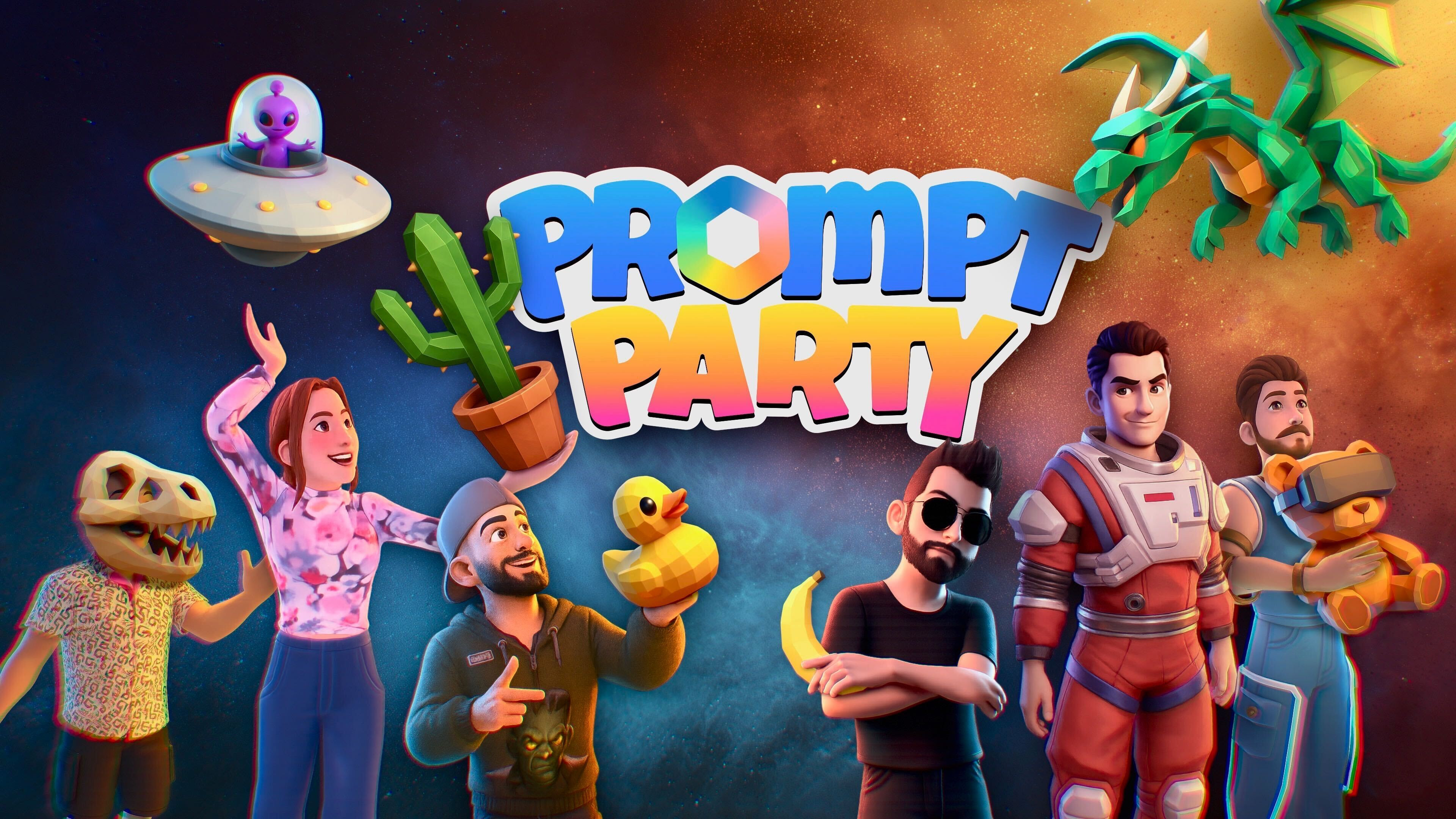 Prompt Party abre las puertas a la imaginación - Generación XR